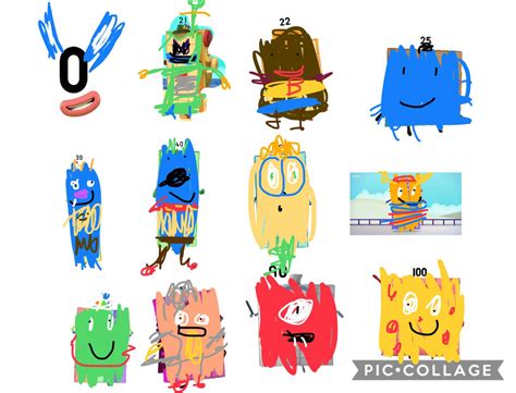 Even More Numberblocks As Nick Jr Characters By Oobi2929 On Deviantart