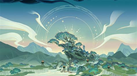 Sumeru Wallpaper I Made A Wallpaper From The Graven Innocence Event By Taking Screenshots And