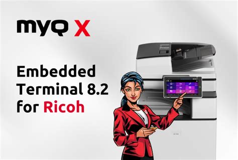 Myq X Embedded Terminal 8 2 For Ricoh Myq