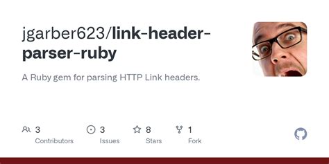 Github Jgarber623link Header Parser Ruby A Ruby Gem For Parsing Link Headers
