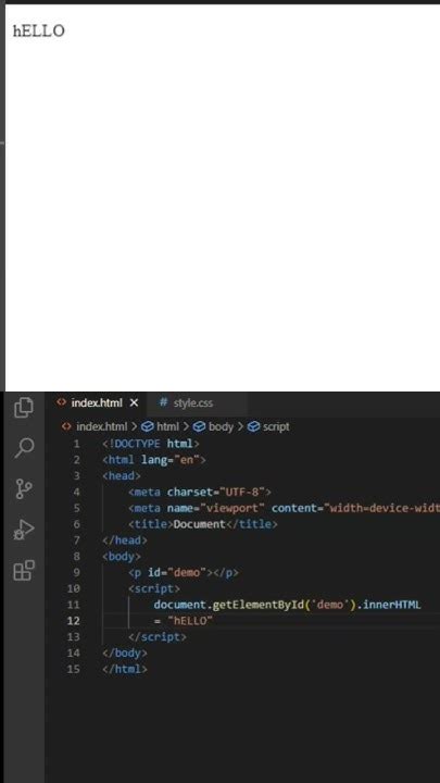 Innerhtml Or Id Selector Javascript Coding Js Javascript Html