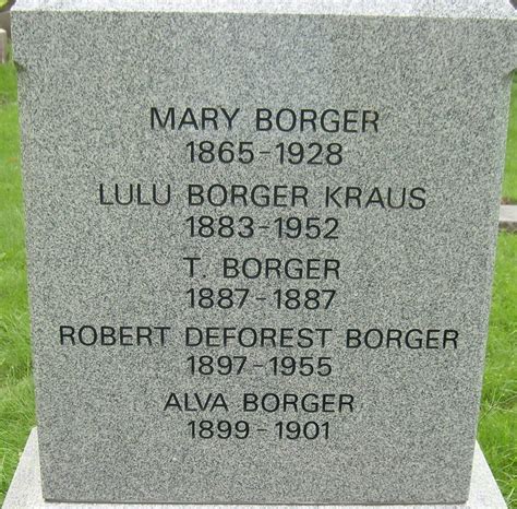 Mary Polly Borger 1865 1928 Find A Grave Memorial