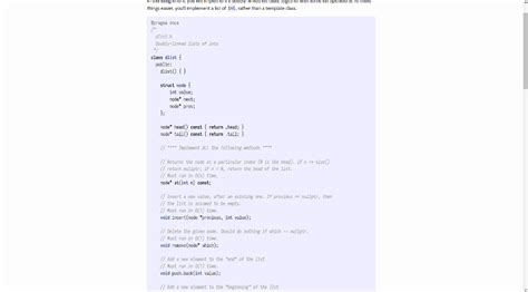 Solved Ngs Easier You L Implement A List Of Int Rather Chegg