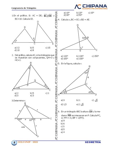Geometr 03 Ps Pdf Triángulo Objetos Geométricos