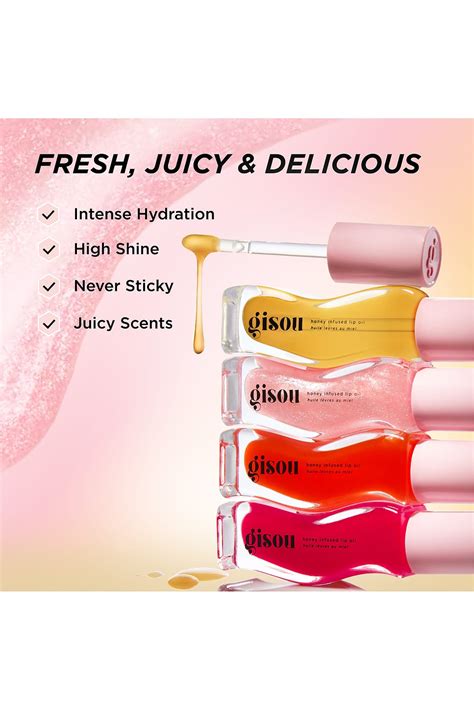 Gisou By Negin Mirsalehi Honey Infused Lip Oil In Watermelon Sugar