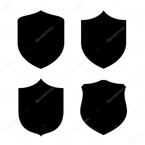 Shield Shape Stock Vector Image By ©arcady 68092369