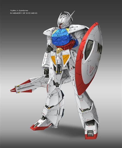 Turn A Gundam And Syd Mead Original And 2 More Drawn By Chenlongque