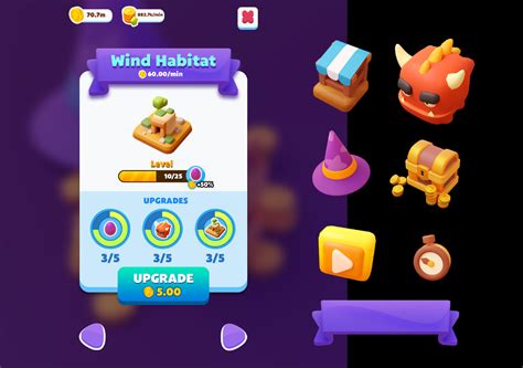 Recent Works 4 On Behance Game Gui Game Icon Game Ui Design App Design Uno Cards Low Poly