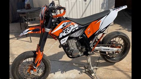 First Ride Of 2021 Ktm 530 Exc Supermoto Youtube