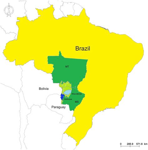 Mapa Do Pantanal