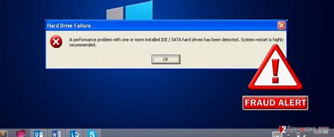 Remove Hard Disk Failure Virus Virus Removal Instructions
