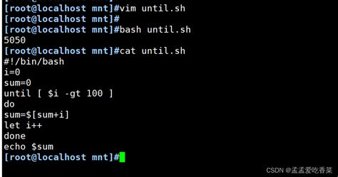shell脚本之循环语句 shell脚本循环 csdn博客