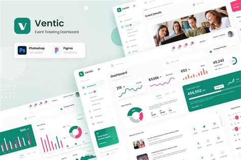 Ventic Event Ticketing Admin Dashboard Template Deeezy