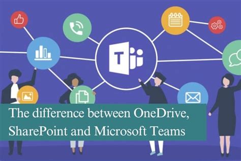 The Difference Between Onedrive Sharepoint And Microsoft Teams