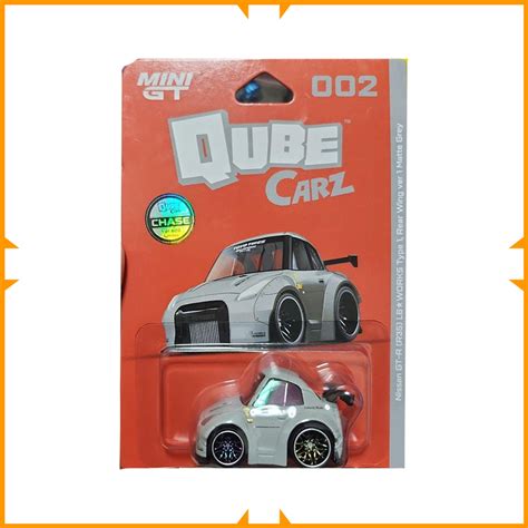 Mini Gt Qube Carz 1 64 Nissan Gtr R35 Lb Works Type 1 Rear Wing Ver 1