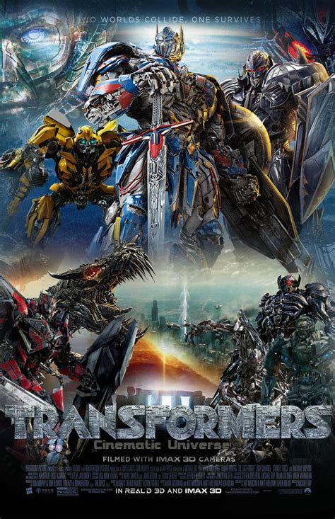 Transformers Cinematic Universe Theatrical Poster By The Dark Mamba 995