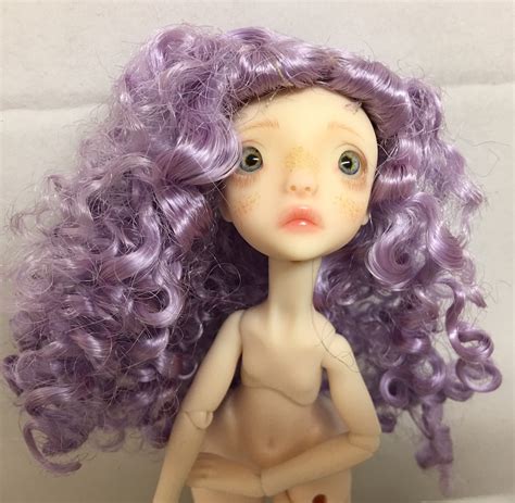 Mod Mini Fairy Wig Violet Size 4 5 Doll Peddlar