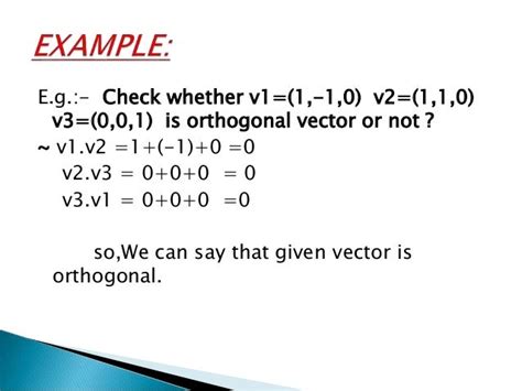 Orthogonal Orthonormal Vector Gram Schmidt Process Orthogonally D