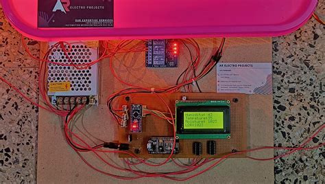 Green House Monitoring And Control System Ar Electro Peojects