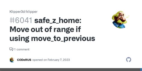 Safezhome Move Out Of Range If Using Movetoprevious · Issue 6041