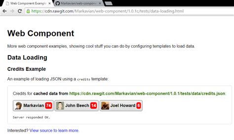 Web Component Js Npm