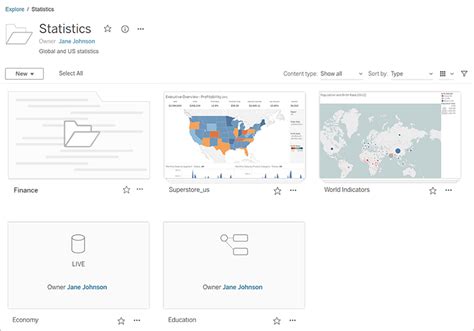 浏览 Tableau 站点 Tableau