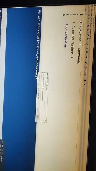 3 Stop Computer Powershell Commands Huzefa Youtube