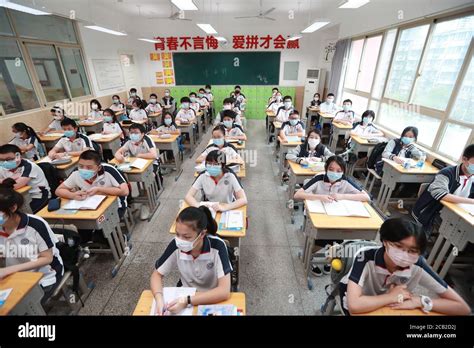 Chinese High School Classroom
