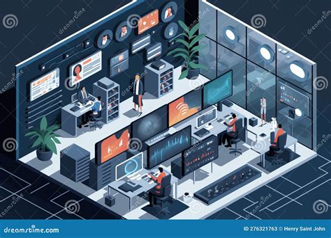 Generative Ai Flexible Workspaces And Coworking Concepts Stock