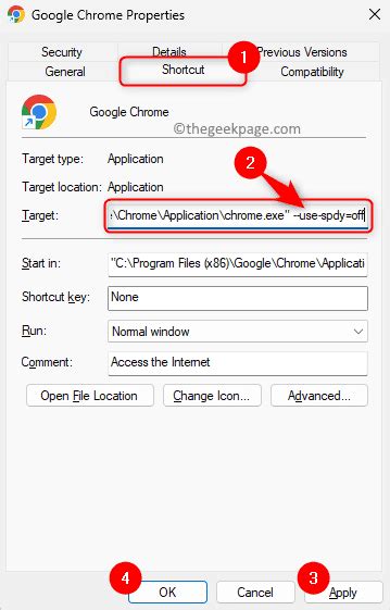 err spdy inadequate transport security error in chrome fix