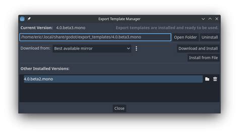 [godot 4] [android] where are android export templates for godot 4