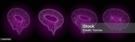 배경에 다른 모양의 와이어프레임 기하학적 모양 집합입니다 선에서 기하학적 모양 프로젝트의 다각형 모양입니다 3d 벡터 그림입니다