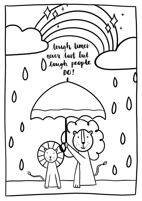 Printable Mental Health Coloring Pages Luca Printable