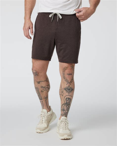 Ponto Short Mens Java Heather Shorts Vuori