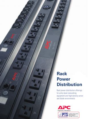 APC Rack Power Distribution Brochure E Store Library