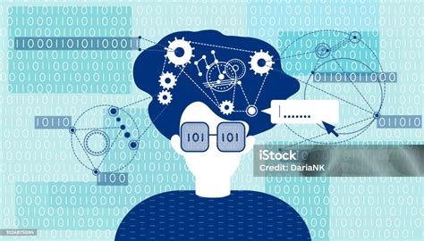 Programmist 작업 프로세스의 개념 벡터 일러스트입니다 가로 배너 관련 데이터에 대한 스톡 벡터 아트 및 기타 이미지 데이터 컴퓨터 사용 방송 프로그램