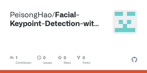 Github Peisonghaofacial Keypoint Detection With Neural Networks