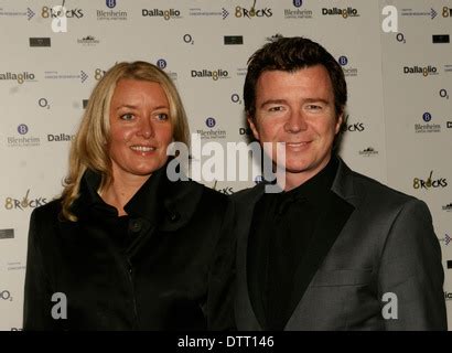 Pop Singer Rick Astley And Wife Lene Attending The Cancer Research