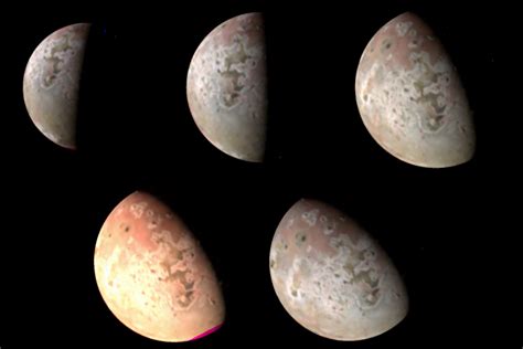 Juno Probe Photographed Io