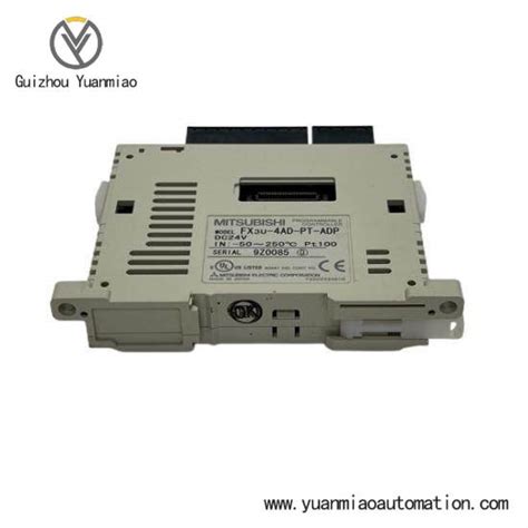 Mitsubishi Fx3u 4ad Pt Adp Temperature Analog Input Module Precision Control In Industrial