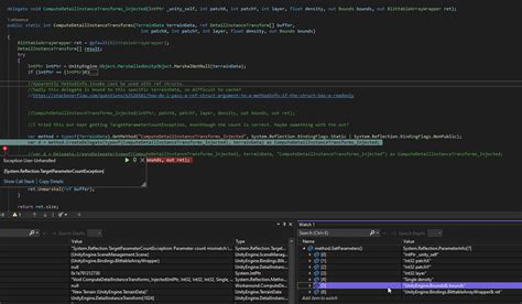 Targetparametercountexception When Trying To Create A Delegate From A Method C