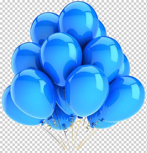 Descarga Gratis Ilustración De Globos Inflados Azules Globo Amazon