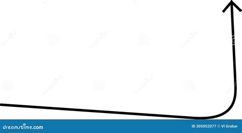 Hand Drawn Dotted Arrows Hand Drawn Curved Lines Swirls Arrows Doodle Sketch Style Isolated