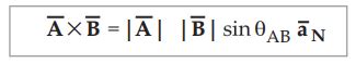 Vector Or Cross Product Of Vectors Properties Applications Solved Example Problems