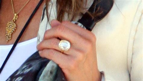 Jennifer Aniston Engagement Ring Justin Theroux