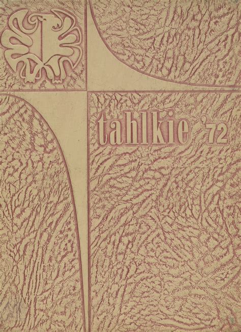 1972 Yearbook From Tyee High School From Seattle Washington