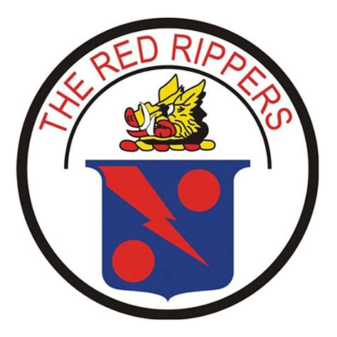 Vfa 11 The Red Rippers Patch Strike Fighter Squadron 11 Patches