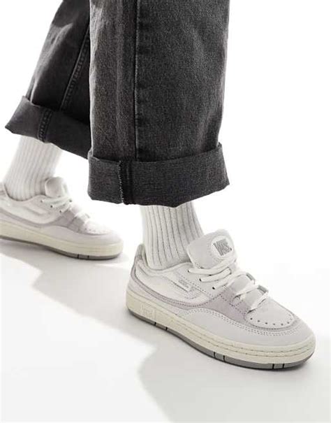 Vans Speed Chunky Trainers In Light Grey And Off White Asos