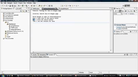Selenium Webdriver With Cucumber Example In Eclipse Youtube