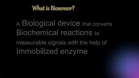Biosensors And Enzyme Electrode Pptx
